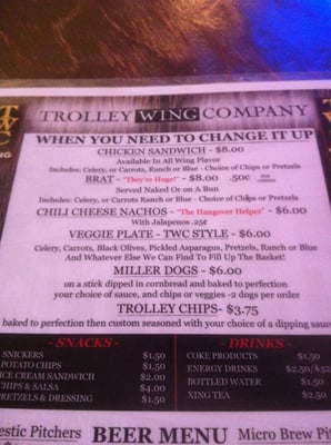 TROLLEY WING CO - Updated July 2024 - 27 Reviews - 600 S 700 E, Salt ...