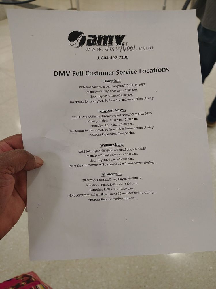DMV SELECT HAMPTON - Updated June 2026 - 1 Franklin St, Hampton ...
