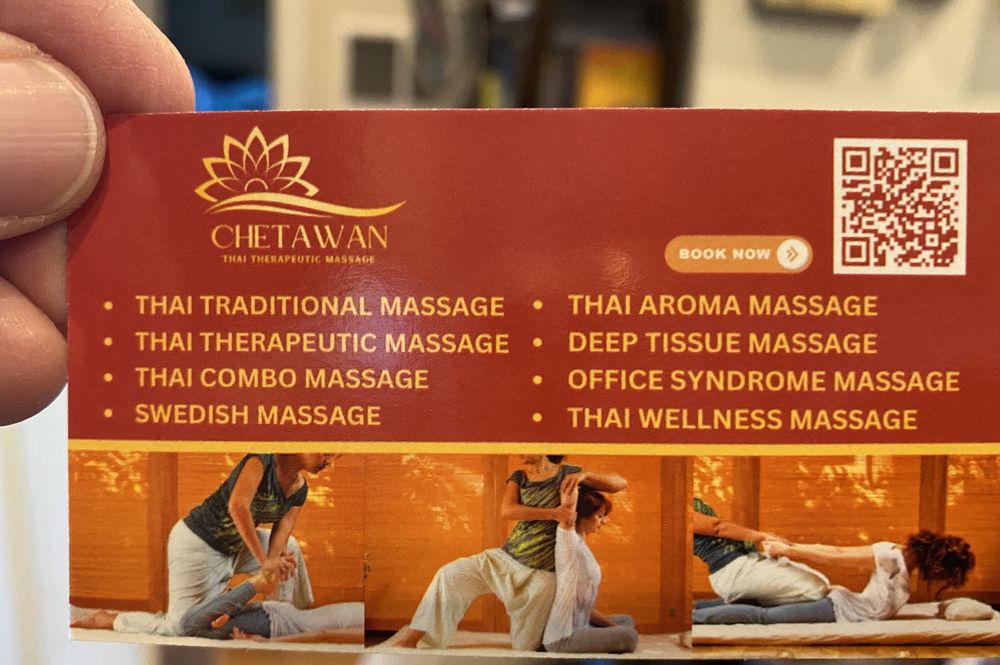 CHETAWAN THAI THERAPEUTIC MASSAGE - Updated December 2025 - 14 Photos ...