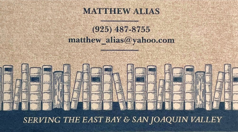 MATTHEW ALIAS - Updated January 2025 - Request a Quote - Tracy ...