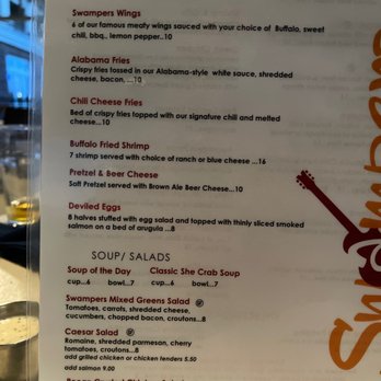 SWAMPERS BAR & GRILLE - Updated July 2024 - 75 Photos & 64 Reviews - 10 ...