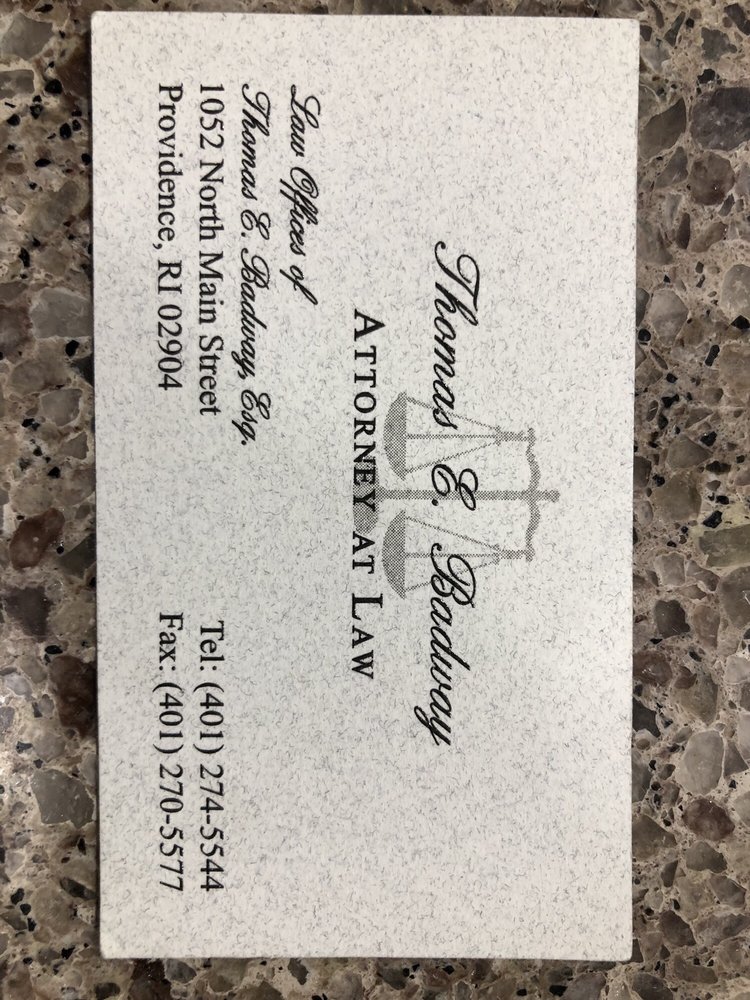 LAW OFFICE OF THOMAS E BADWAY - Updated June 2025 - 1052 N Main St ...
