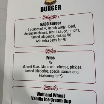 NADC BURGER - Updated December 2025 - 156 Photos & 144 Reviews - 85 ...