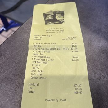 HOG SHACK BAR B Q - Updated December 2025 - 70 Photos & 91 Reviews ...