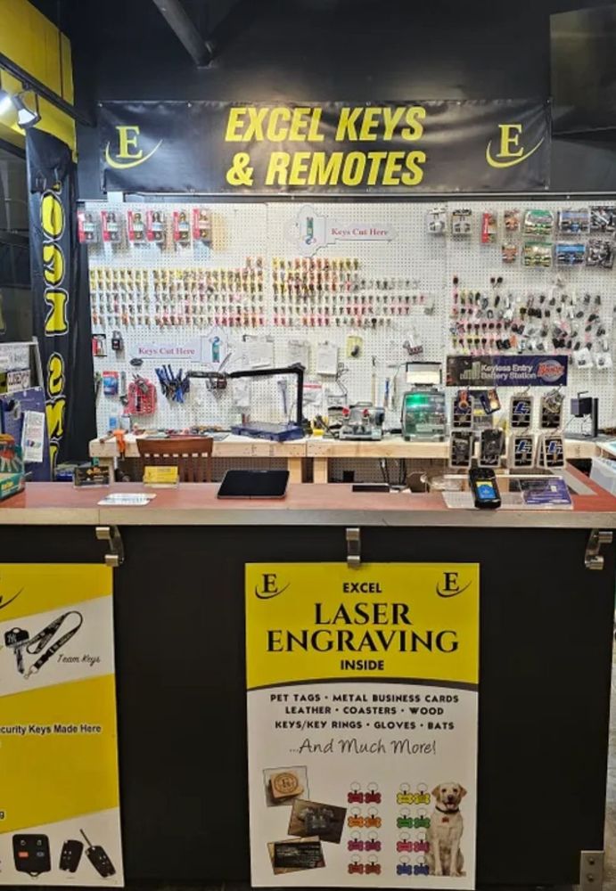 EXCEL KEYS & REMOTES - Updated October 2025 - Request a Quote - 713 E ...