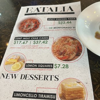 EATALIA - Updated July 2025 - 803 Photos & 220 Reviews - 7750 ...