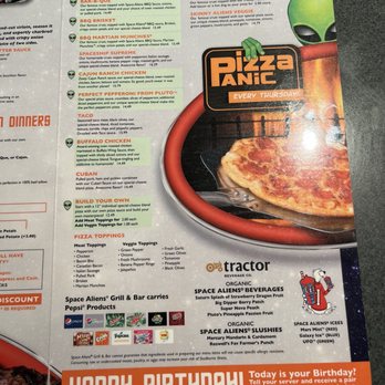 SPACE ALIENS GRILL & BAR - Updated December 2025 - 116 Photos & 128 ...