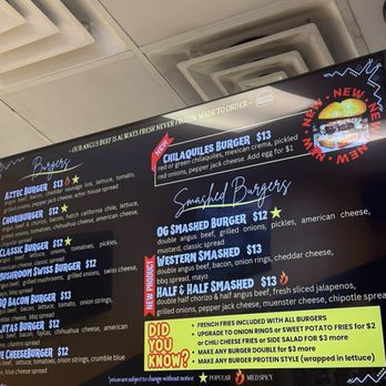 AZTEC BURGERS - Updated July 2025 - 68 Photos & 79 Reviews - 1570 W ...