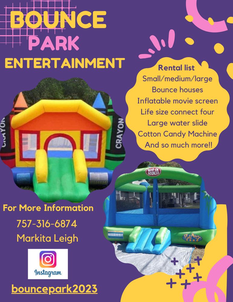 BOUNCE PARK ENTERTAINMENT - Newport News, Virginia - Bounce House ...