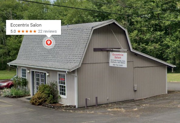 ECCENTRIX SALON - Updated December 2025 - 1912 NE Kresky Ave, Chehalis ...