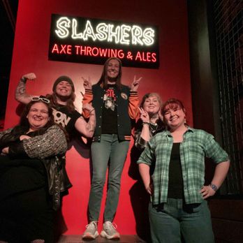 SLASHERS AXE THROWING & ALES - Updated April 2025 - 179 Photos & 160 ...