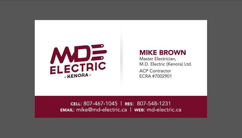 MD ELECTRIC - Updated April 2024 - Kenora, Ontario, Canada ...