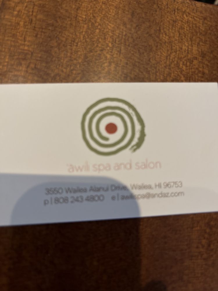 AWILI SPA - ANDAZ MAUI AT WAILEA - Updated October 2025 - 35 Photos ...