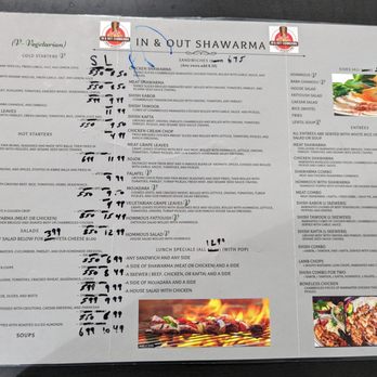IN & OUT SHAWARMA - Updated November 2025 - 84 Photos & 55 Reviews ...