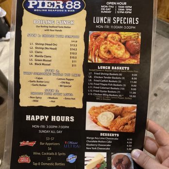 PIER 88 BOILING SEAFOOD & BAR - Updated November 2025 - 153 Photos ...