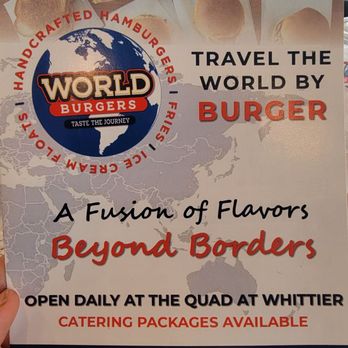 WORLD BURGERS - Updated August 2024 - 149 Photos & 112 Reviews - 8330 ...