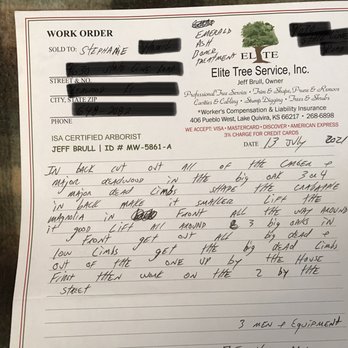 ELITE TREE SERVICE - Updated October 2025 - 43 Reviews - 5915 Rosehill ...