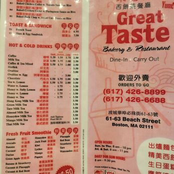 GREAT TASTE BAKERY & RESTAURANT - 902 Photos & 510 Reviews - 63 Beach ...