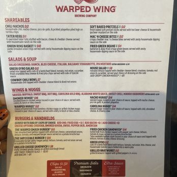 WARPED WING BREWERY - Updated December 2025 - 391 Photos & 230 Reviews ...