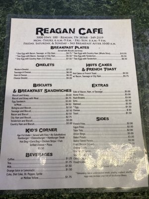 REAGAN CAFE - Updated December 2025 - 12 Photos & 11 Reviews - 5000 ...