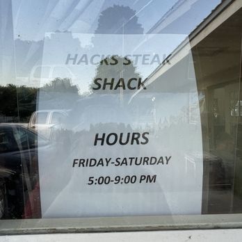 HACKS STEAK SHACK - Updated December 2025 - 10 Photos - 210 W 1st St ...