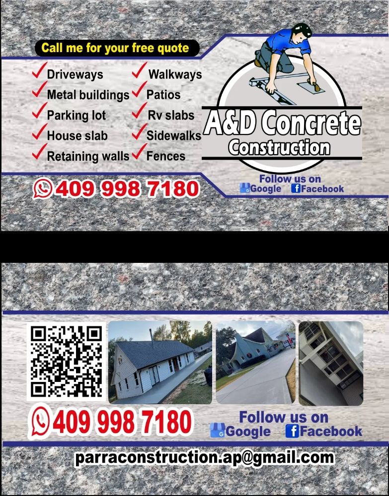 A&D CONCRETE CONSTRUCTION - Updated August 2025 - 50 Photos - 2466 ...