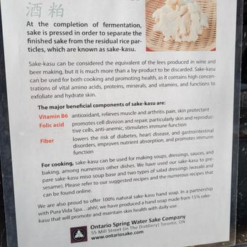 IZUMI ONTARIO SPRING WATER SAKE COMPANY - Updated January 2026 - 281 ...