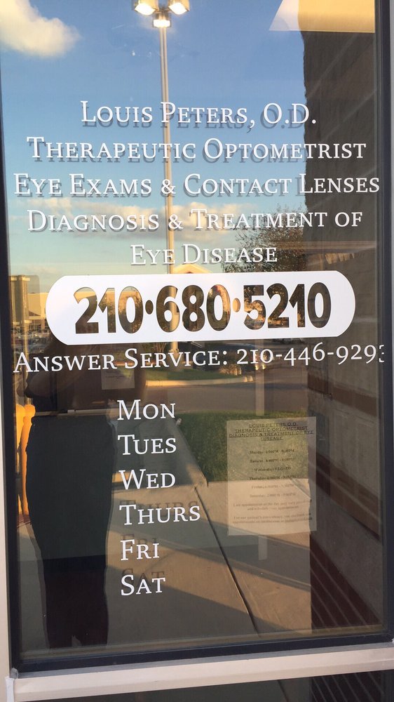 LOUIS PETERS, OD - Updated October 2025 - 119 SW Loop 410, San Antonio ...