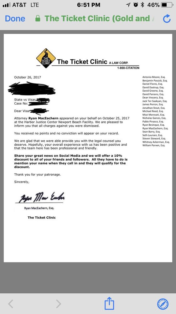 THE TICKET CLINIC - 26 Photos & 362 Reviews - 940 N Grand Ave, Santa ...