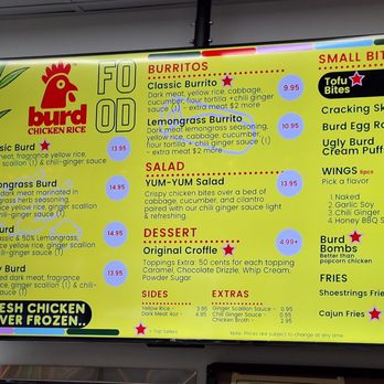 BURD CHICKEN RICE - Updated July 2024 - 357 Photos & 132 Reviews - 148 ...