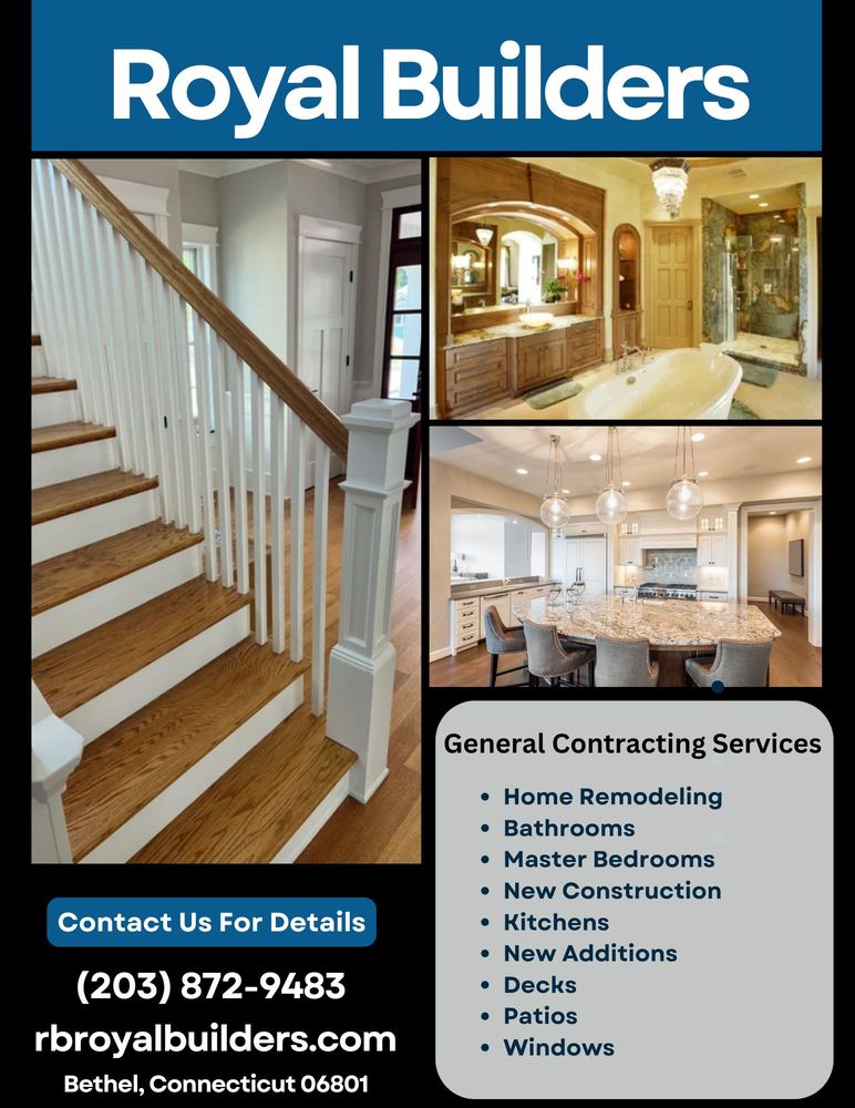 ROYAL BUILDERS - Updated December 2025 - Request Consultation - 29 Aunt Pattys Ln W, Bethel ...