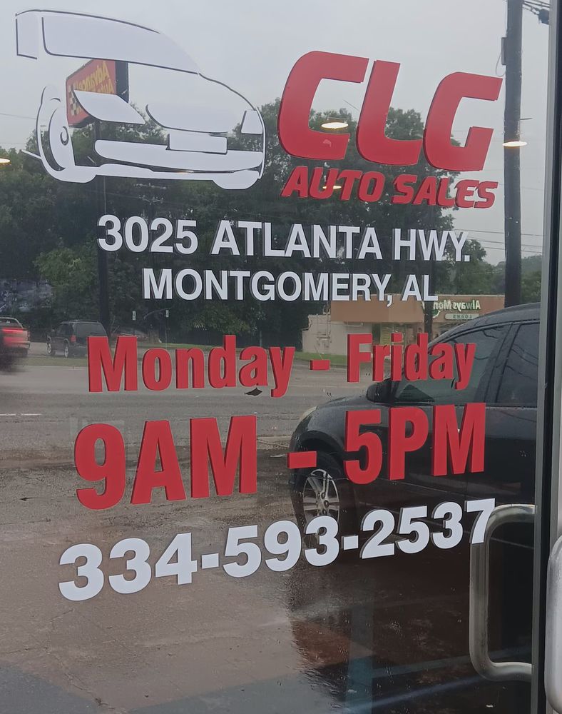 CLG AUTO SALES - Updated January 2026 - 3025 Atlanta Hwy, Montgomery ...