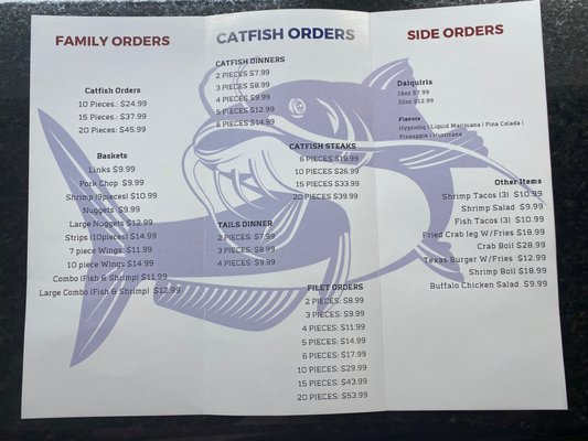 RONNIES CATFISH DAQUIRI TO GO - 2011 W Spring Creek Pkwy, Plano, Texas ...