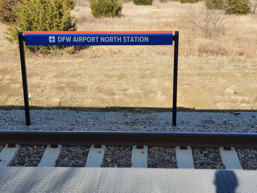 TRINITY METRO TEXRAIL - DFW AIRPORT NORTH STATION - Updated November ...