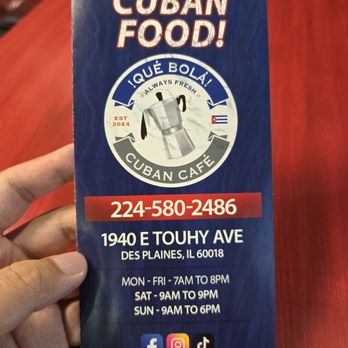 QUE BOLA CUBAN CAFE - Updated May 2025 - 213 Photos & 101 Reviews ...