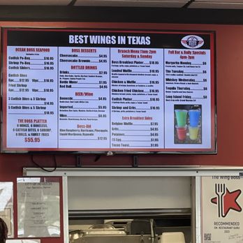 THE WING BOSS - Updated August 2025 - 158 Photos & 143 Reviews - 7820 ...