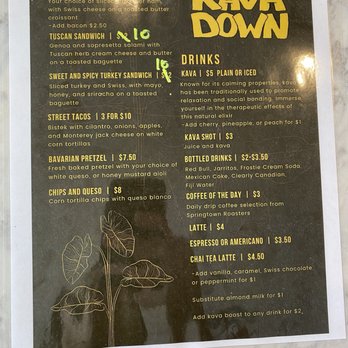 KAVA KAVA DOWN - Updated September 2024 - 817 Chestnut St, San Marcos ...