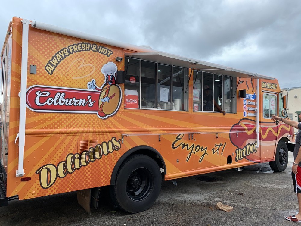 COLBURN’S FOOD TRUCK - 1680 NE 205th Ter, Miami, Florida - Hot Dogs ...