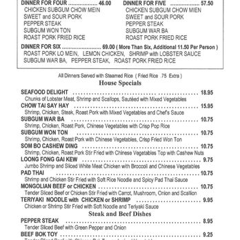 WAH FU CHINESE RESTAURANT - Updated May 2025 - 59 Photos & 109 Reviews ...