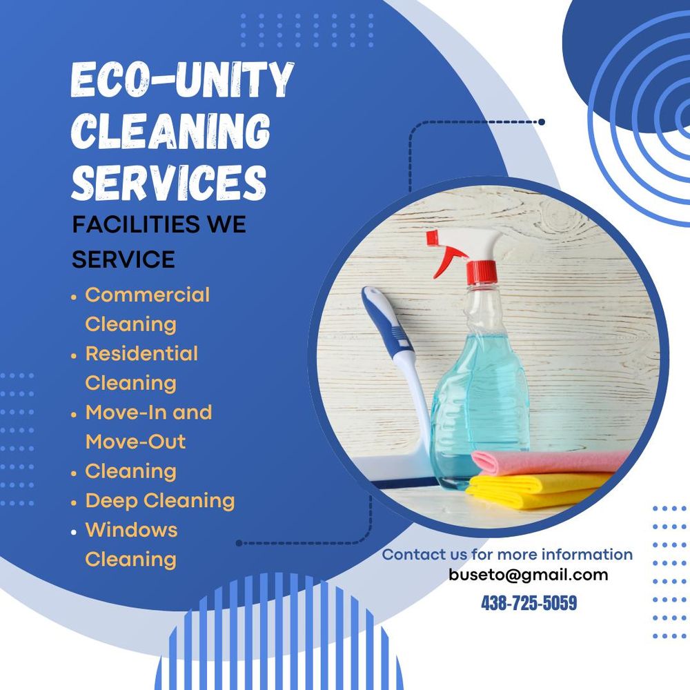 ECO UNITY CLEANING SERVICES - Updated January 2025 - Request a Quote ...