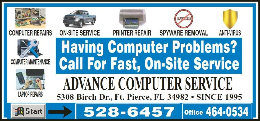 ADVANCE COMPUTER SERVICE near you at 5308 Birch Dr, Fort Pierce ...