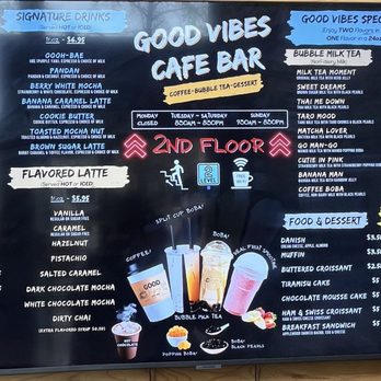 GOOD VIBES CAFE BAR - Updated April 2025 - 59 Photos & 15 Reviews - 36 E Washington St ...