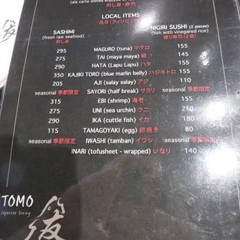 TOMO JAPANESE DINING - Updated September 2025 - 113 Photos & 13 Reviews ...