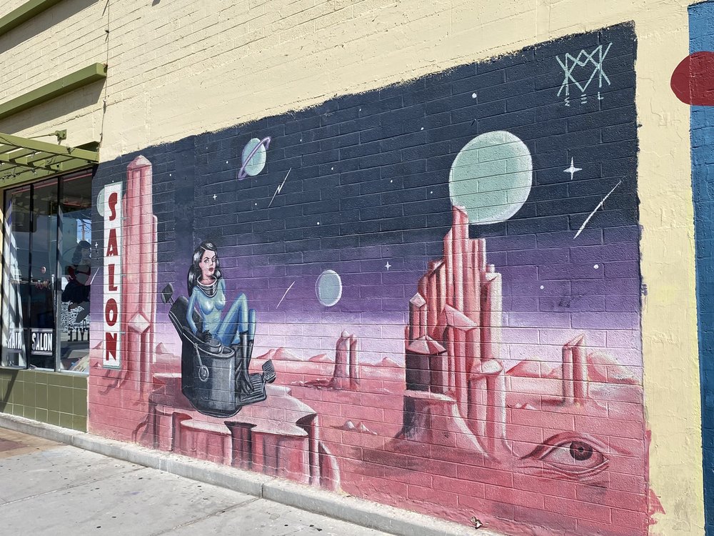 SALOON MURAL - Updated August 2024 - Colorado And Main, Las Vegas ...