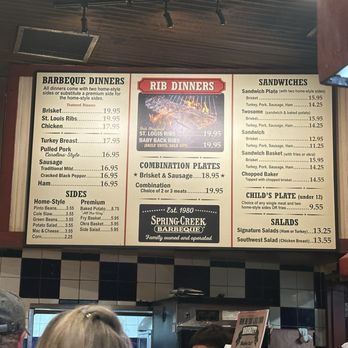 SPRING CREEK BARBEQUE - Updated December 2025 - 76 Photos & 105 Reviews ...