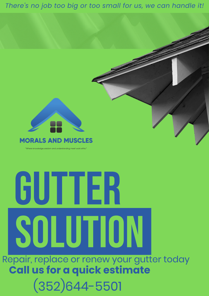 MORALS AND MUSCLES - Request a Quote - Swansea, Illinois - Gutter ...