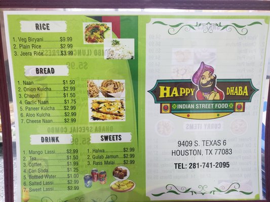HAPPY DHABA - Updated December 2025 - 9409 S TEXAS 6, Houston, Texas ...