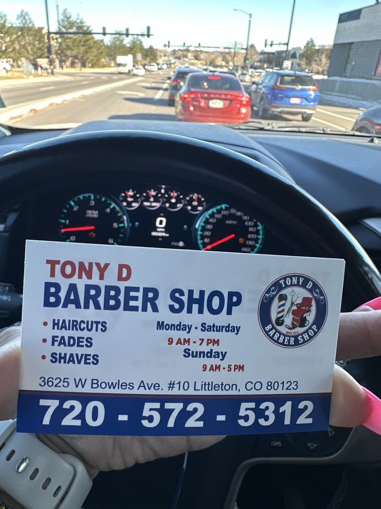 TONY D BARBERSHOP - Updated November 2024 - 3625 W Bowles Ave, Lakewood ...