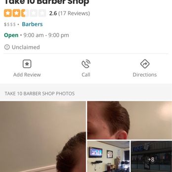 TAKE 10 BARBER SHOP - Updated January 2025 - 14 Photos & 18 Reviews ...