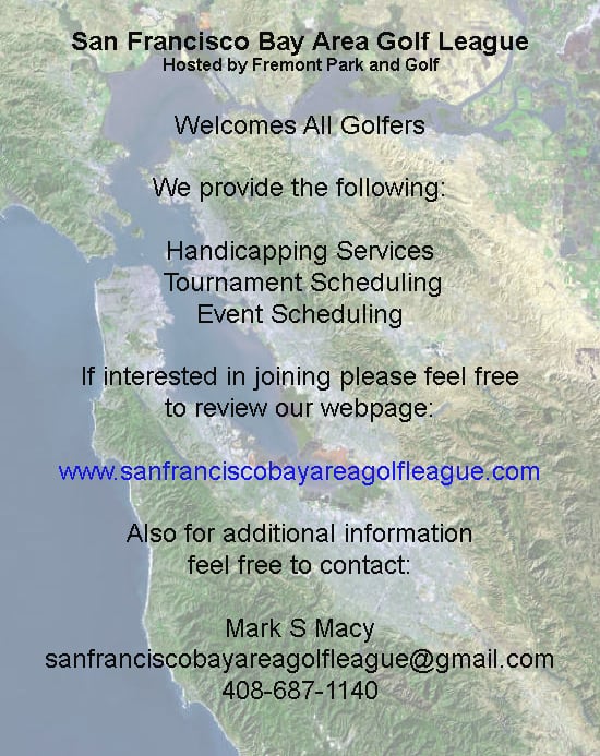 SAN FRANCISCO BAY AREA GOLF LEAGUE - Updated May 2025 - 3034 Crater Ln ...